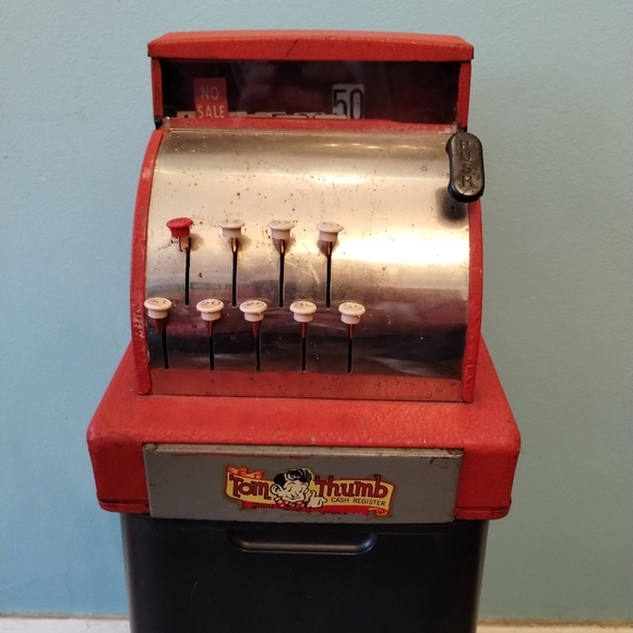 Other | Vintage Tom Thumb Cash Register | Poshmark